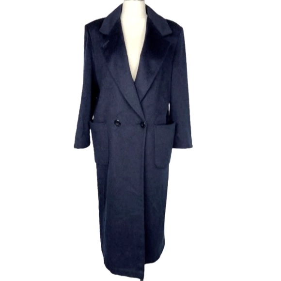 Primalana | Jackets & Coats | Vintage 8s Prima Lana Long Wool Coat ...